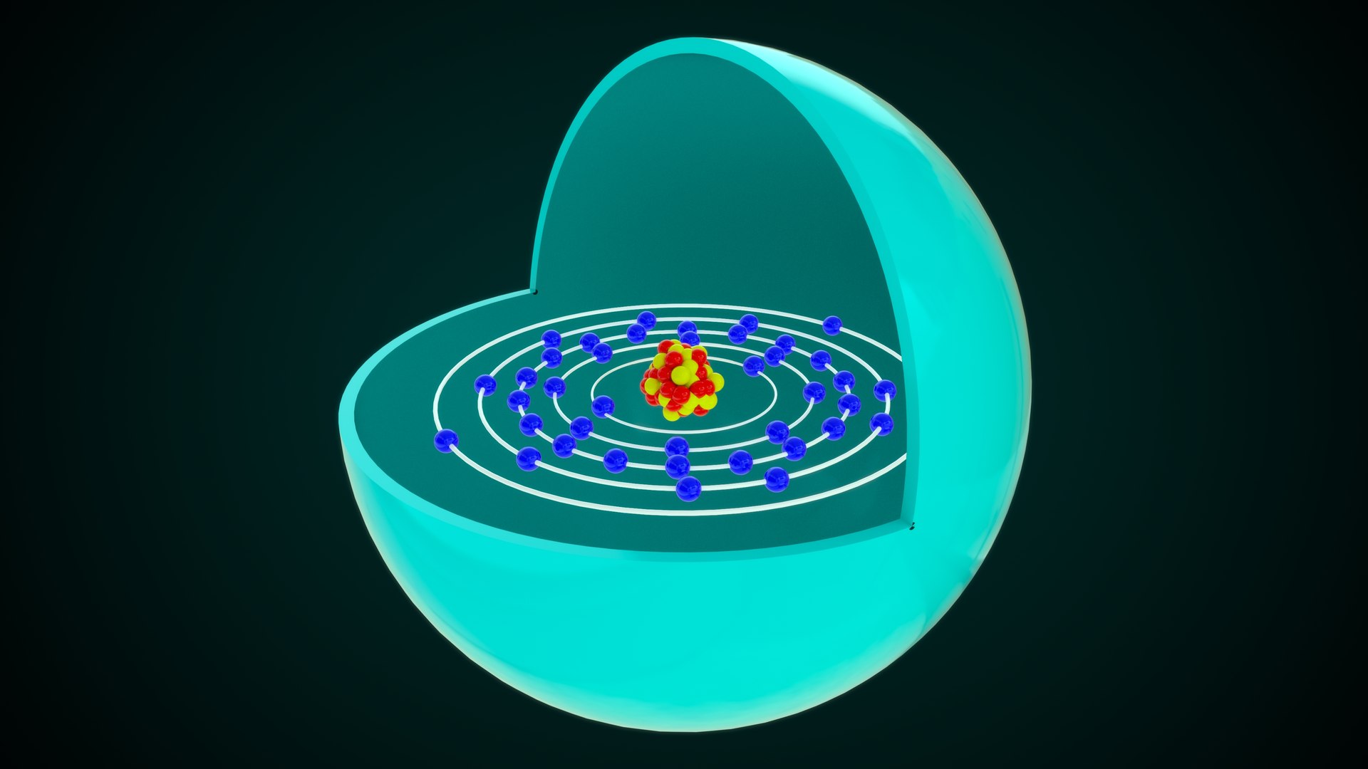 3D Yttrium Chemical Element Model - TurboSquid 2136178