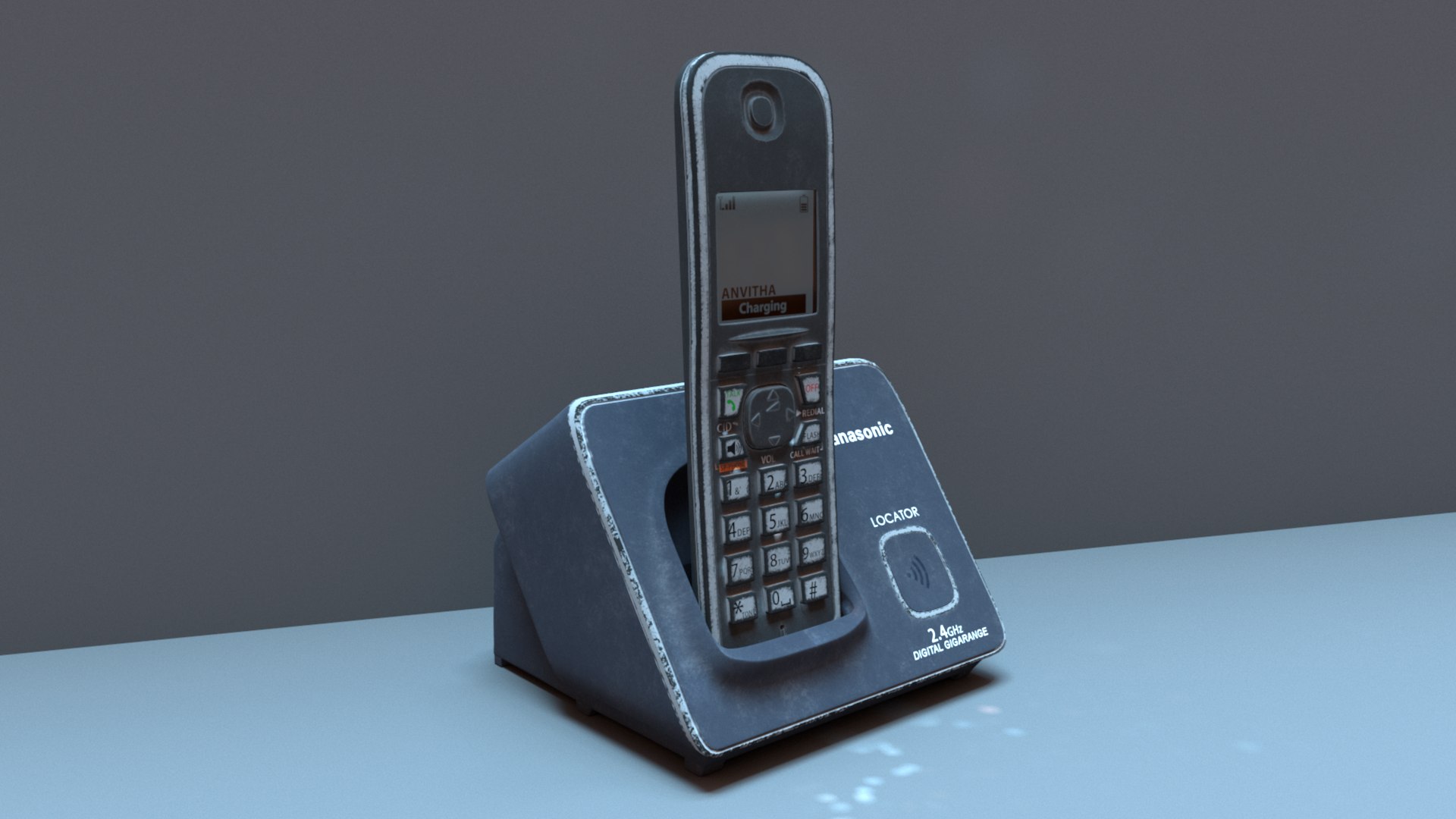 3D Model Cordless Phone - TurboSquid 2089321
