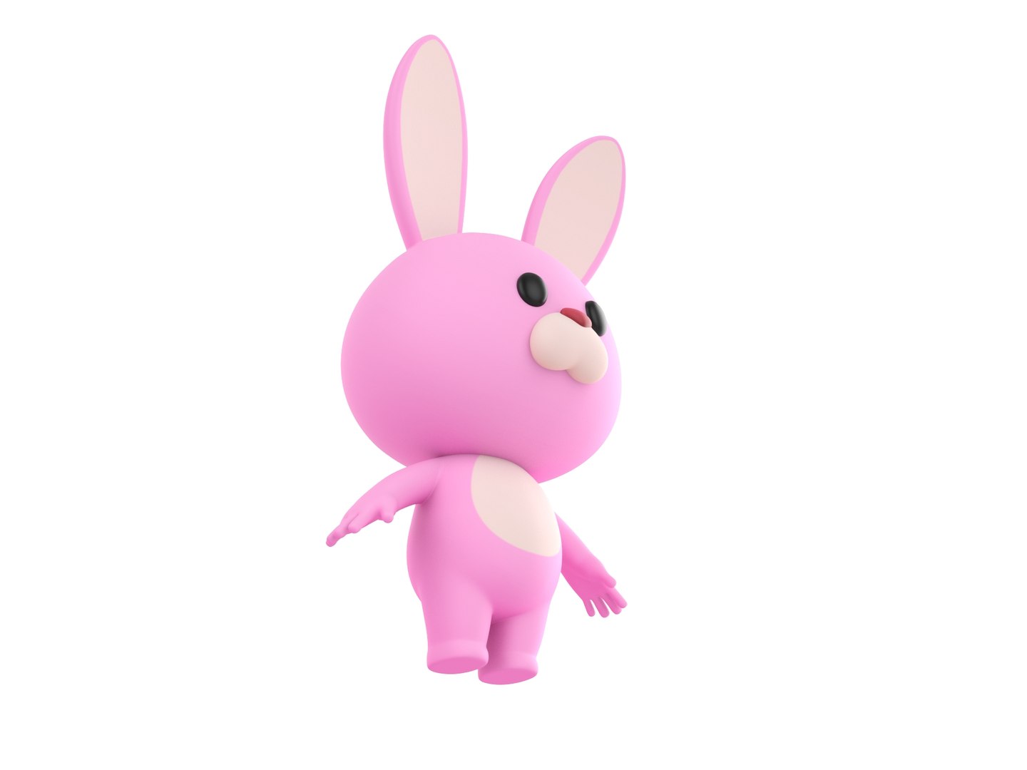 Character201 Bunny Model - TurboSquid 2002065