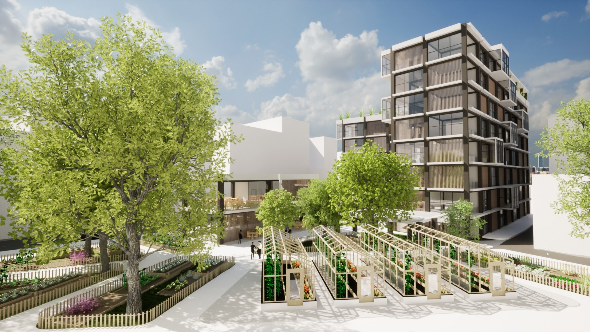 3D Apartment Building Revit Project 3D Model - TurboSquid 2080032