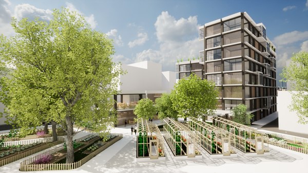 modelo 3d Proyecto Revit de edificio de apartamentos modelo 3d ...