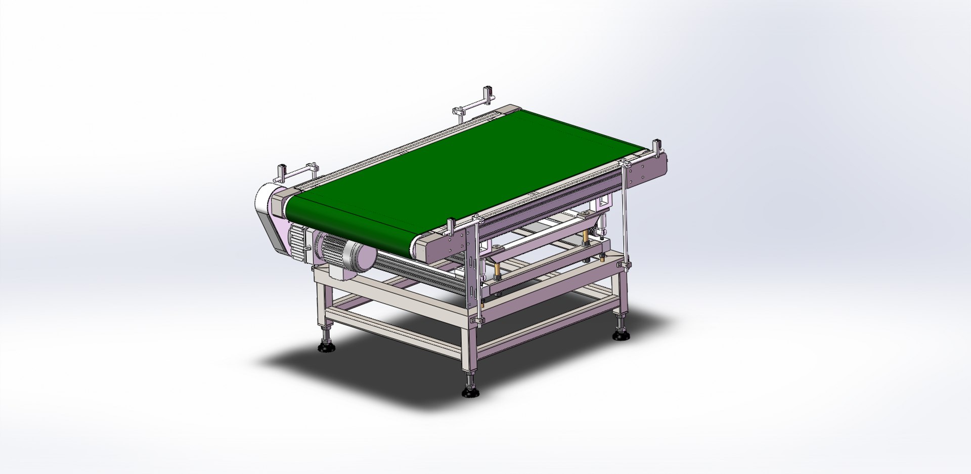 Automatic Check Weigher - Weight Sorting Machine 3D Model - TurboSquid ...