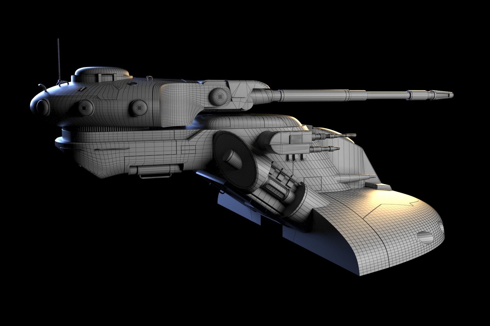 3D AAT Battle Star Wars Model - TurboSquid 1841633