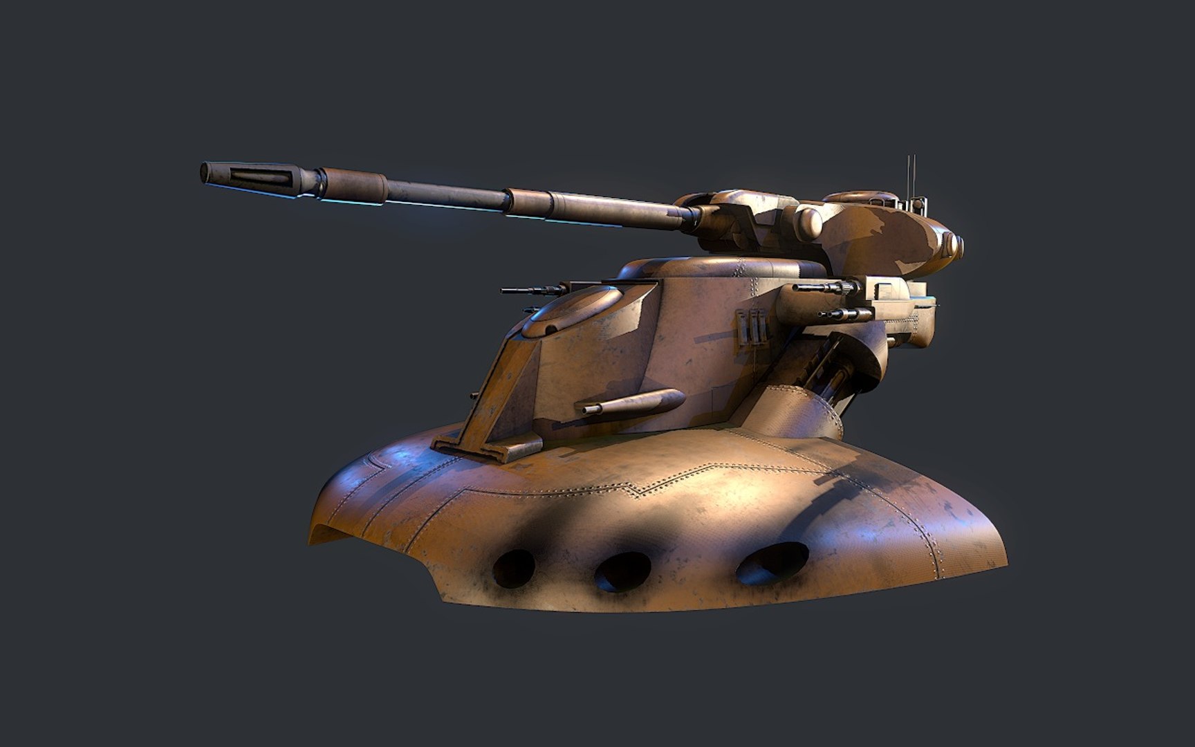3D AAT Battle Star Wars Model - TurboSquid 1841633