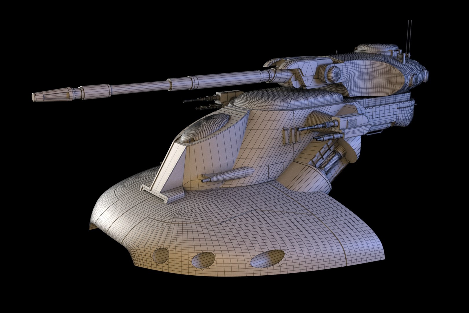 3D AAT Battle Star Wars Model - TurboSquid 1841633