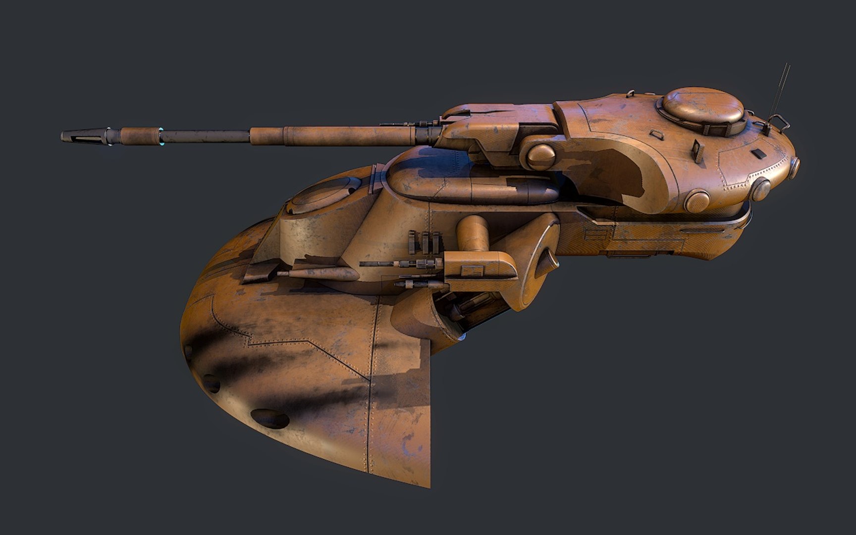 3D AAT Battle Star Wars Model - TurboSquid 1841633