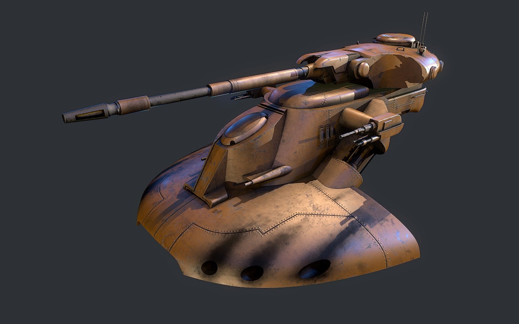 3D AAT Battle Star Wars Model - TurboSquid 1841633