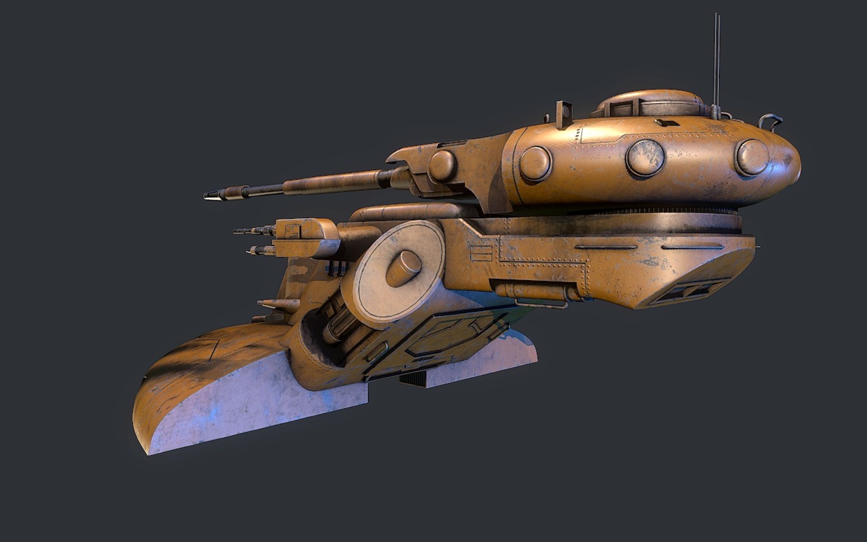 3D AAT Battle Star Wars Model - TurboSquid 1841633