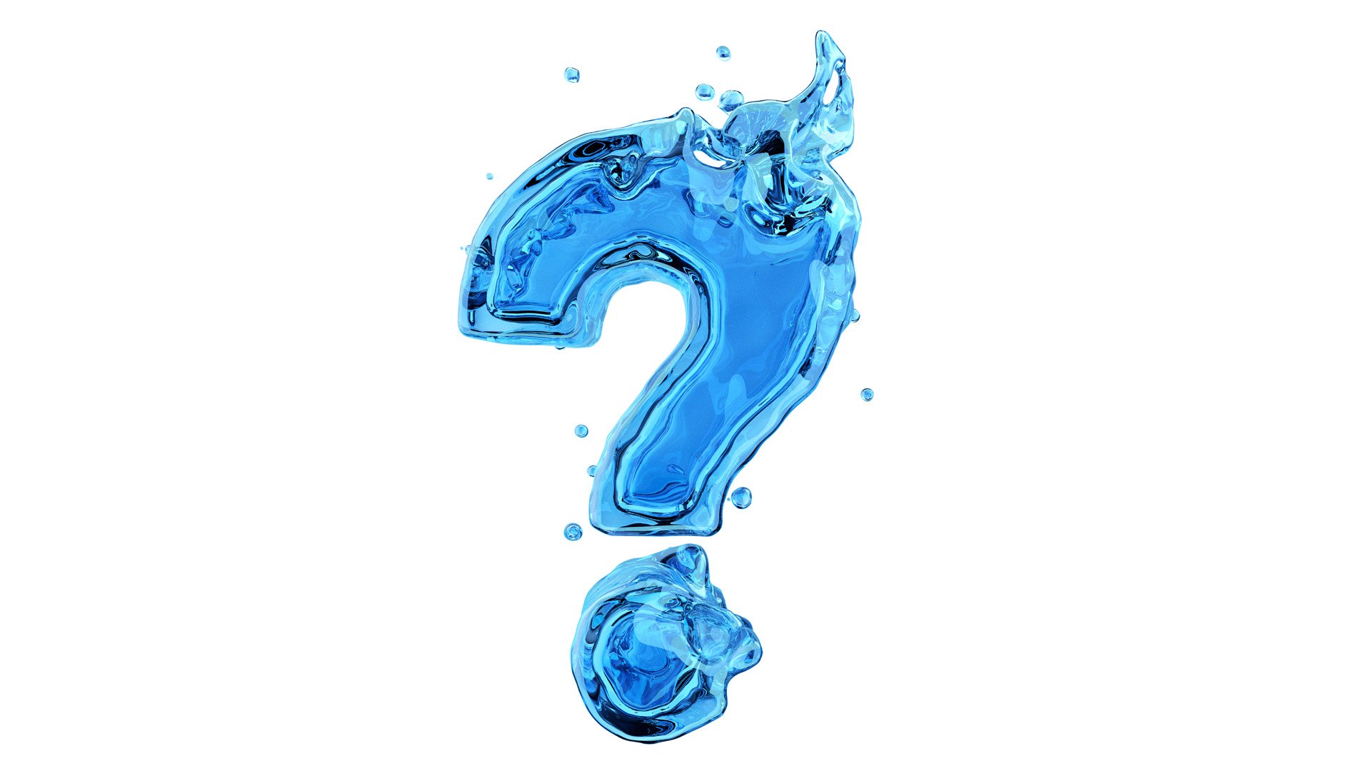 3D Model Question Liquid Icon - TurboSquid 1689098