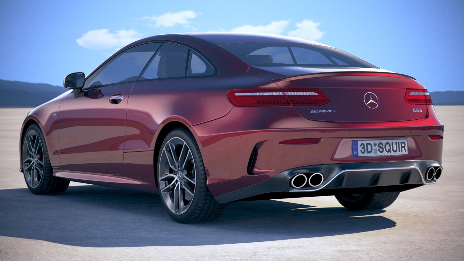 3D Mercedes-benz E53 Amg Model - TurboSquid 1374198