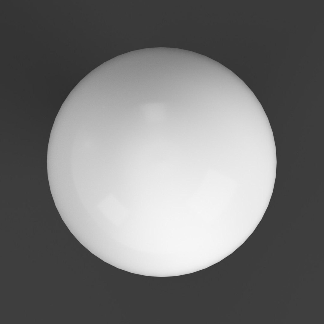 3d Led - Fluorescent Light Model