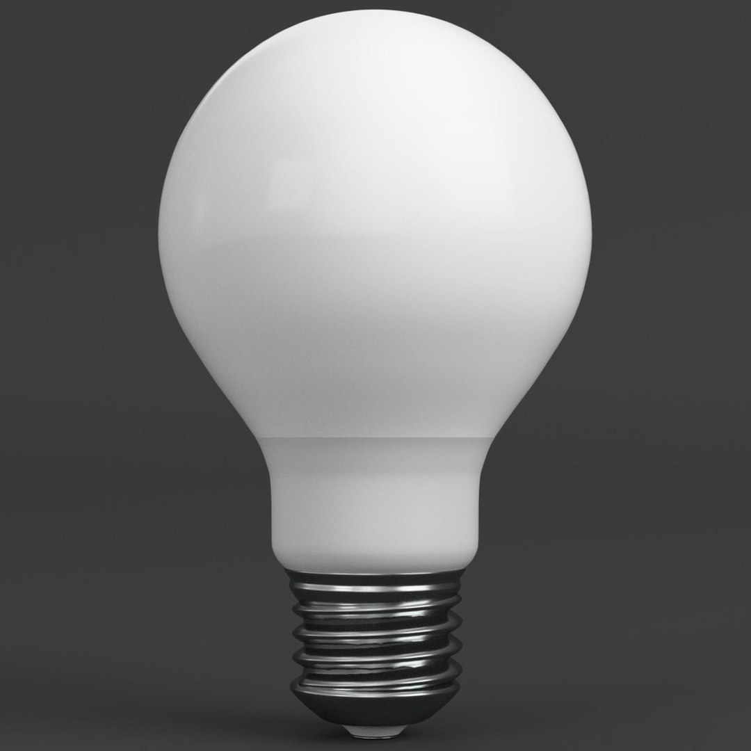 3d Led - Fluorescent Light Model