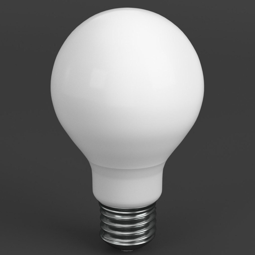 3d Led - Fluorescent Light Model