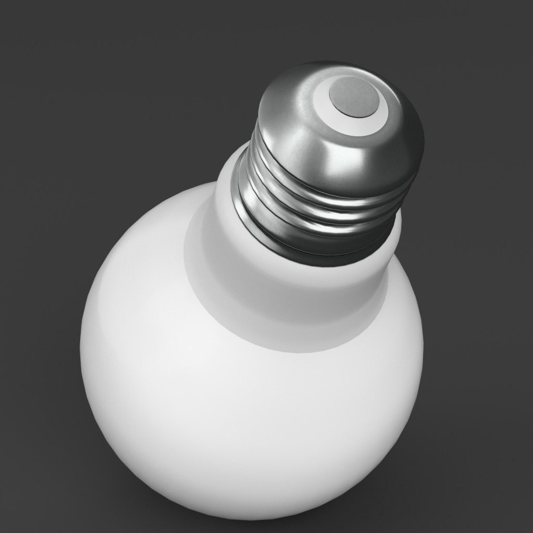 3d Led - Fluorescent Light Model