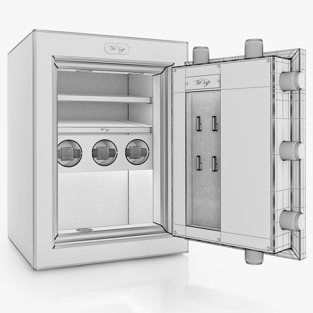 3D Luxury Safe Model - TurboSquid 1810983