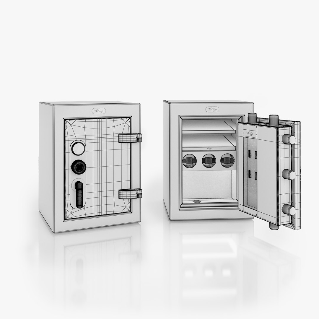 3D Luxury Safe Model - TurboSquid 1810983
