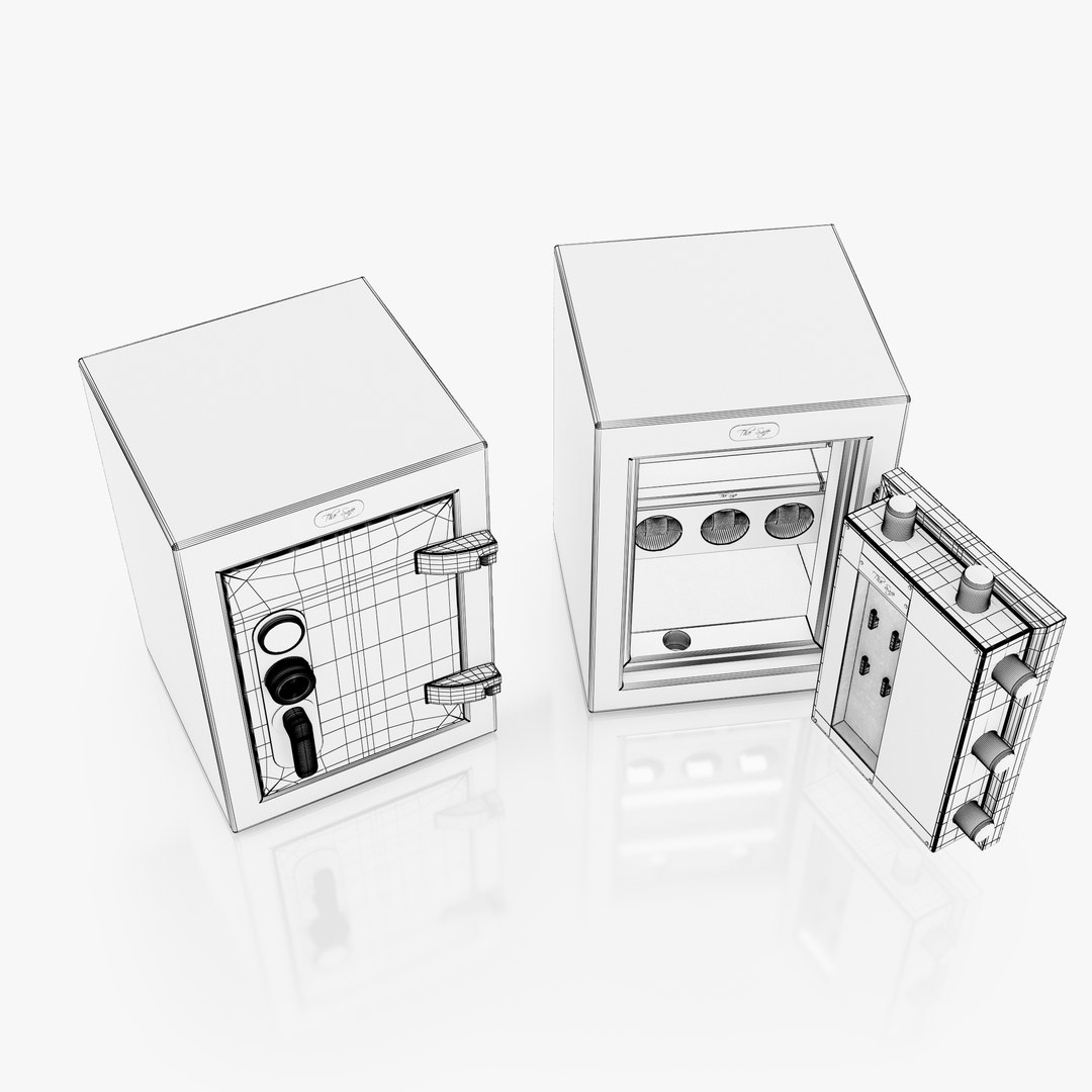 3D Luxury Safe Model - TurboSquid 1810983