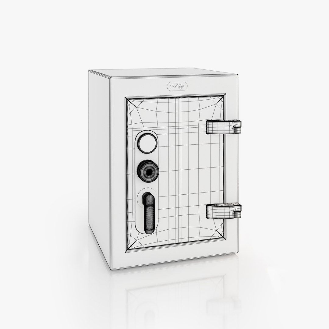 3D Luxury Safe Model - TurboSquid 1810983