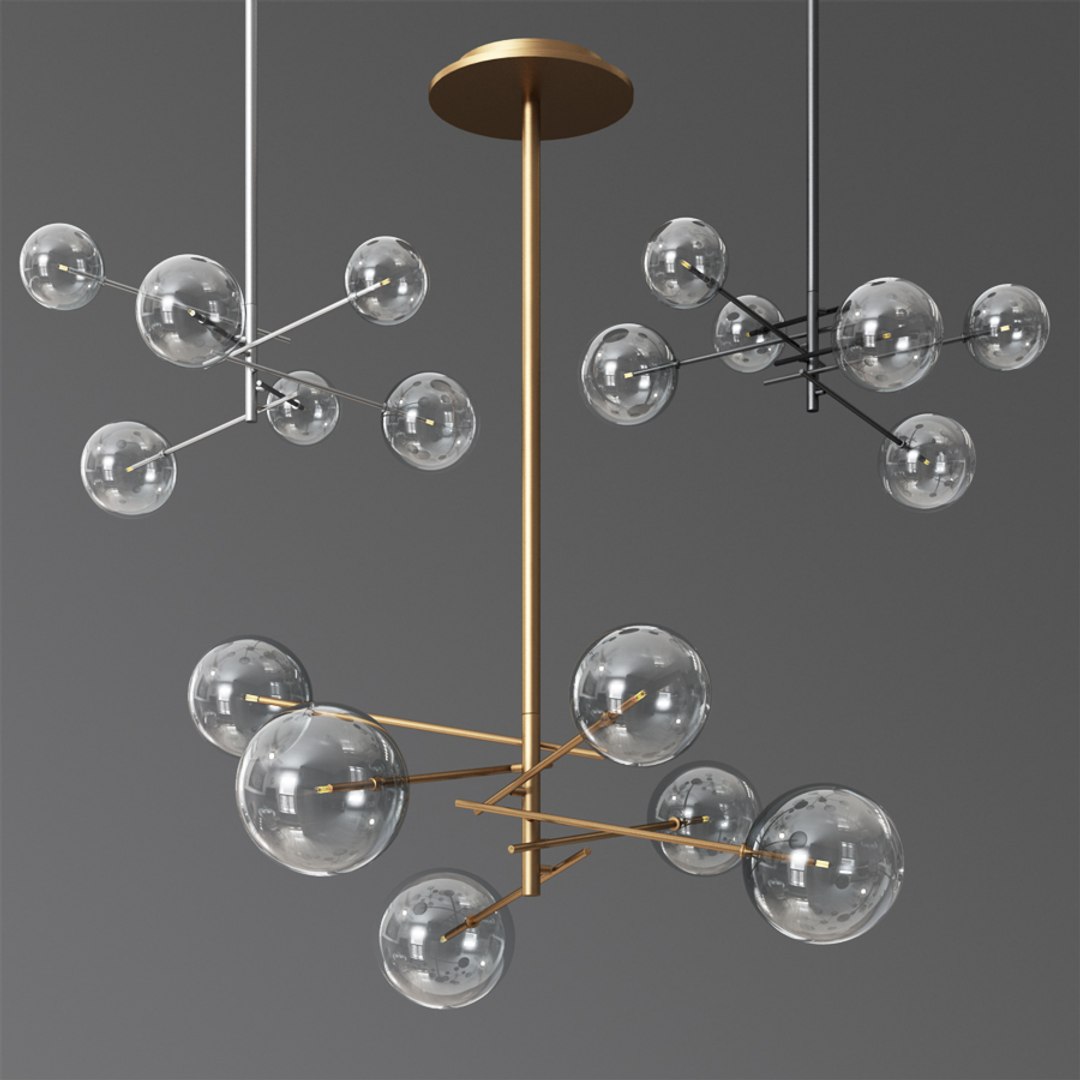 3D bolle gallotti 6 light - TurboSquid 1612024