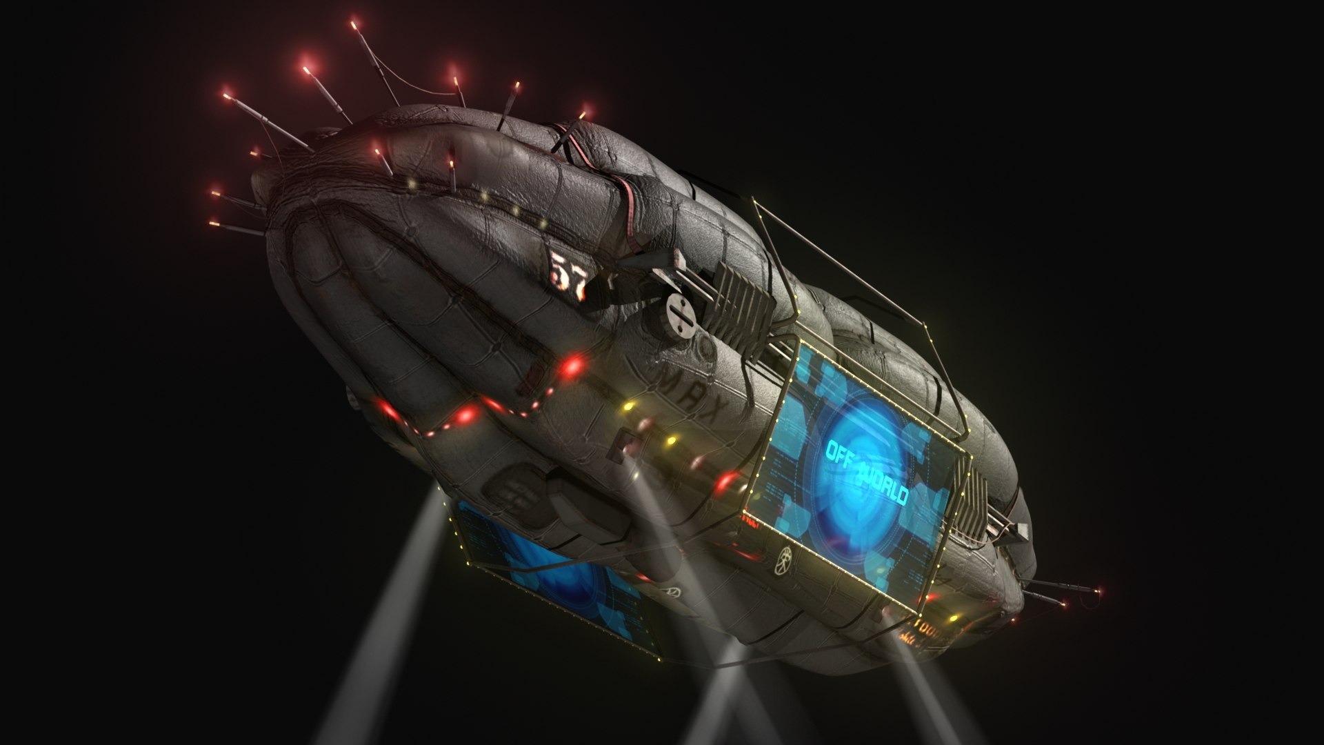 Add Blimp 3D model - TurboSquid 1803778