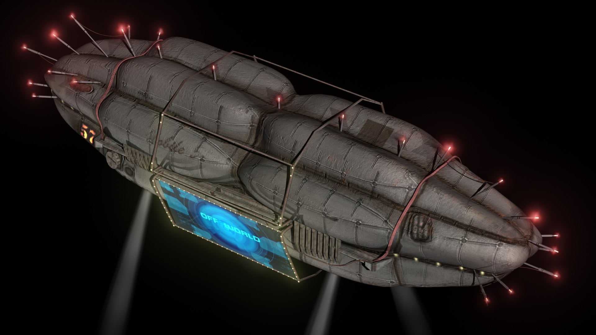 Add Blimp 3D model - TurboSquid 1803778