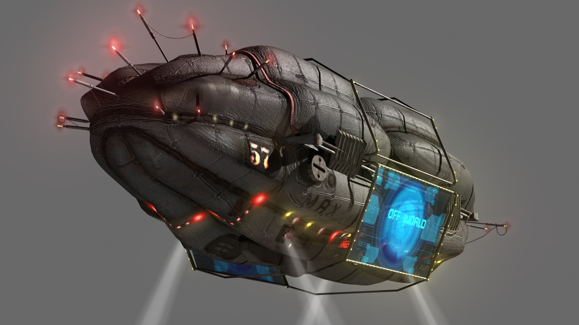 Add Blimp 3D model - TurboSquid 1803778