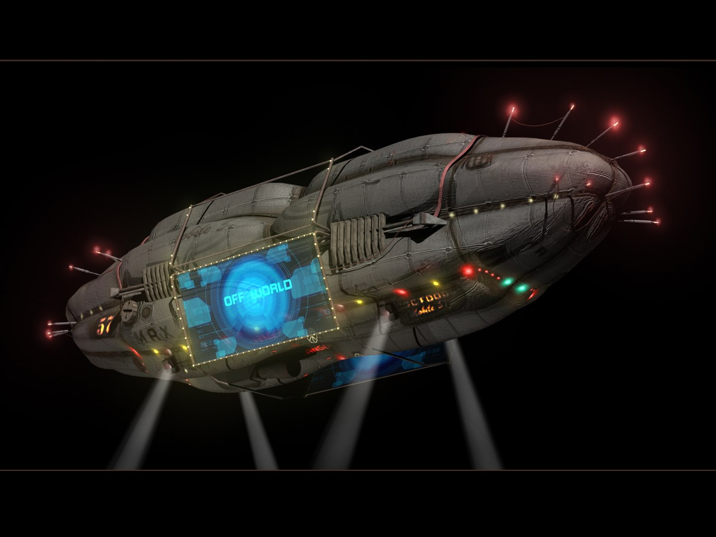 Add Blimp 3D model - TurboSquid 1803778