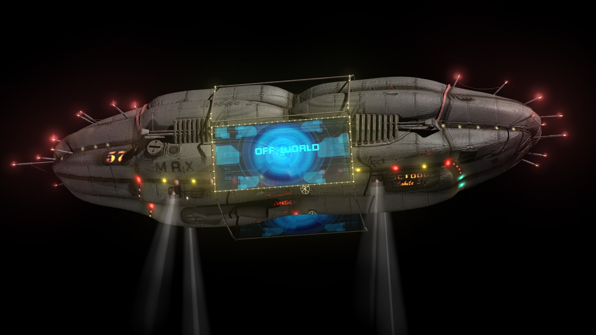 Add Blimp 3D model - TurboSquid 1803778