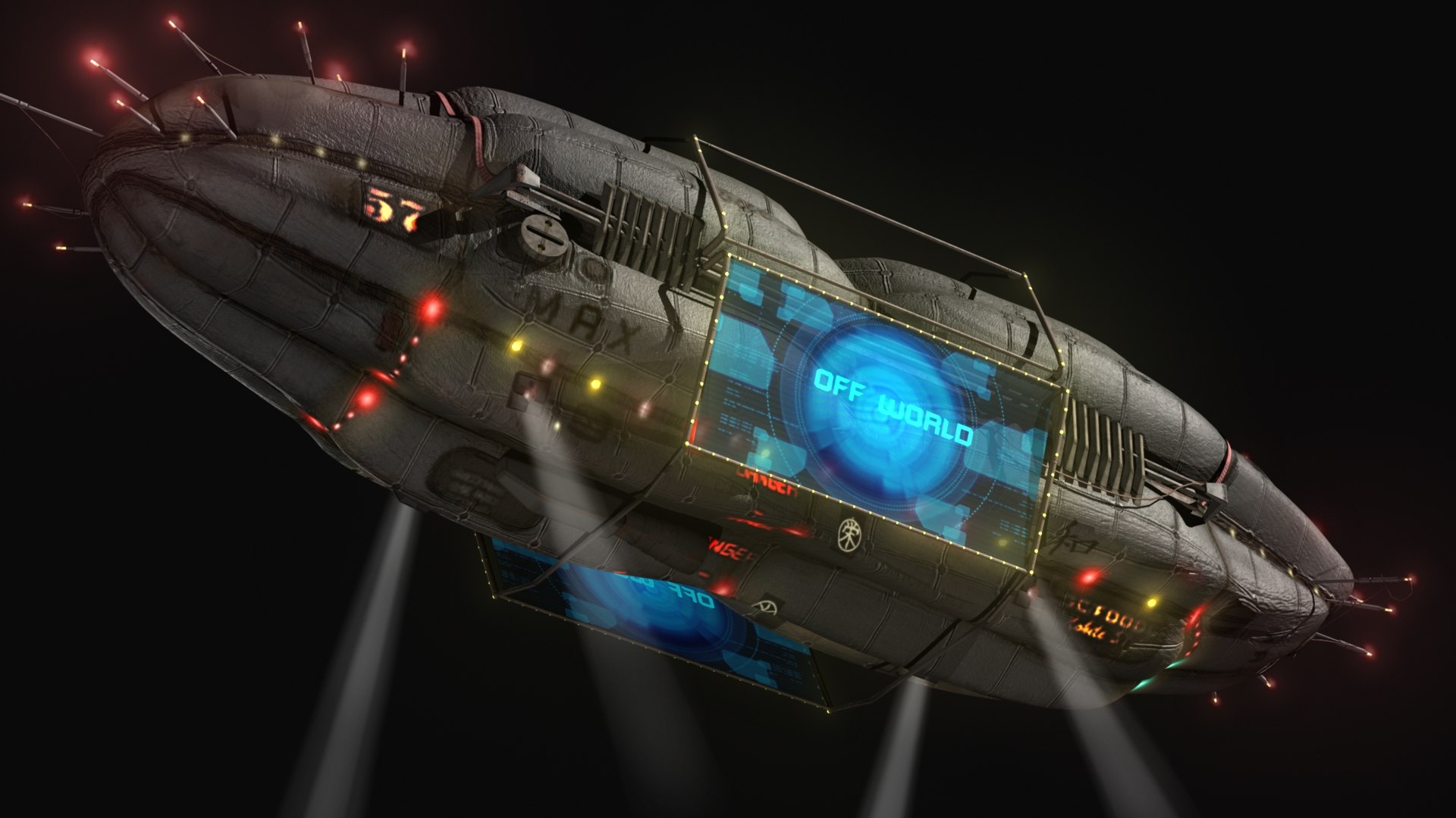 Add Blimp 3D model - TurboSquid 1803778