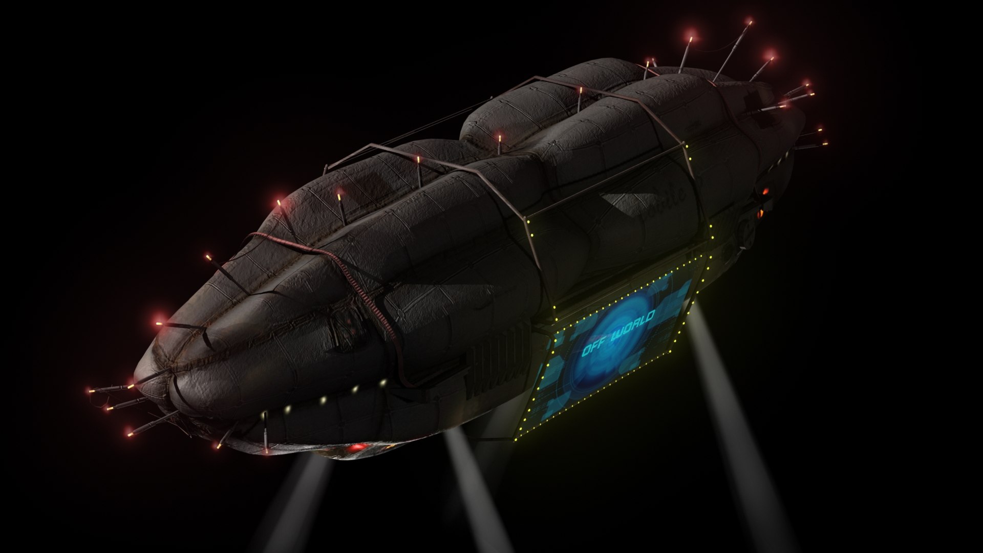 Add Blimp 3D model - TurboSquid 1803778