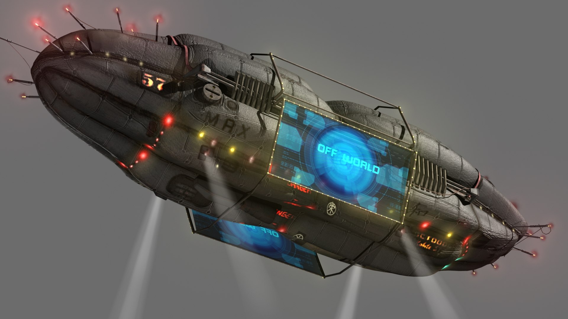 Add Blimp 3D model - TurboSquid 1803778