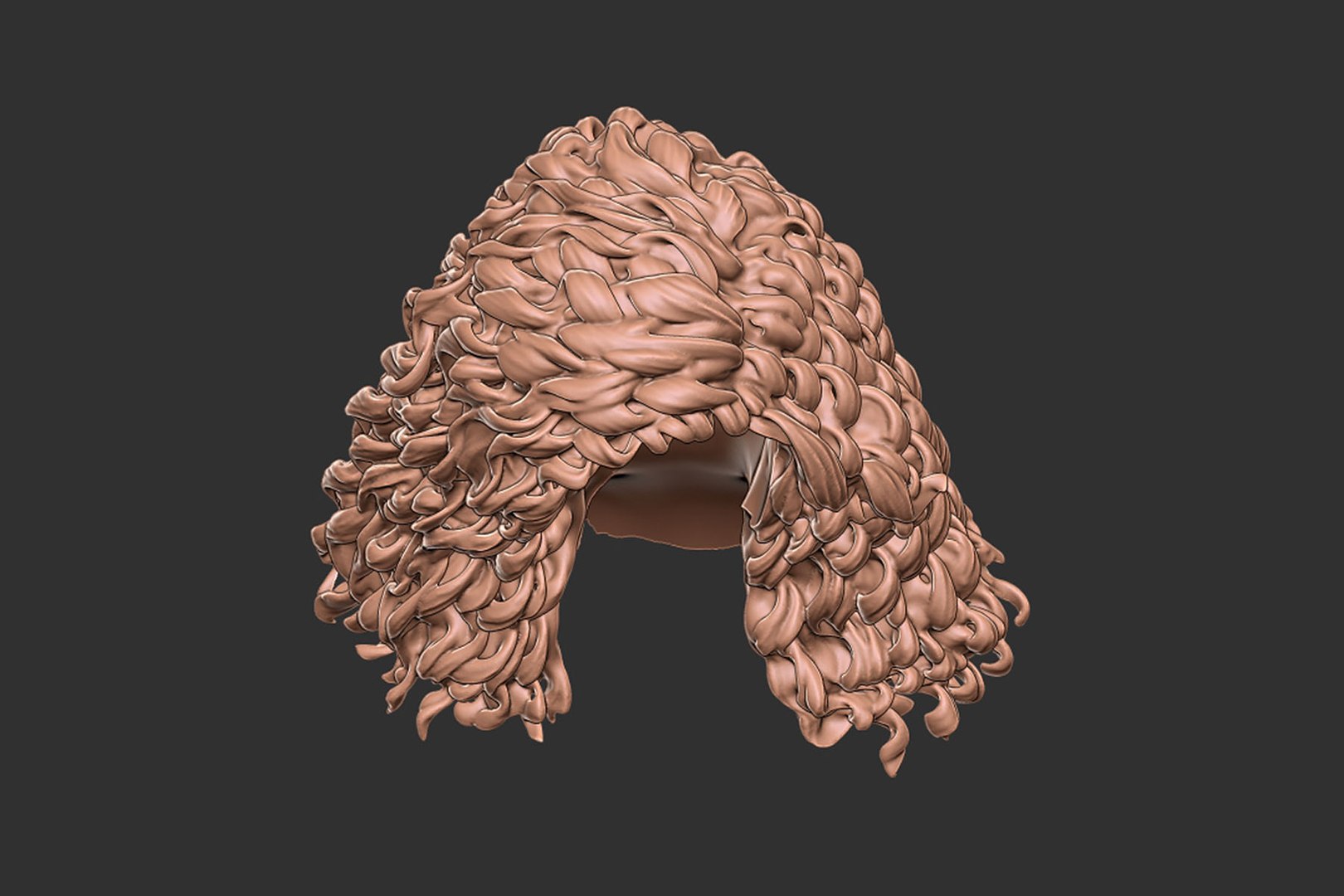 3D Hair 39 Model - TurboSquid 1921466