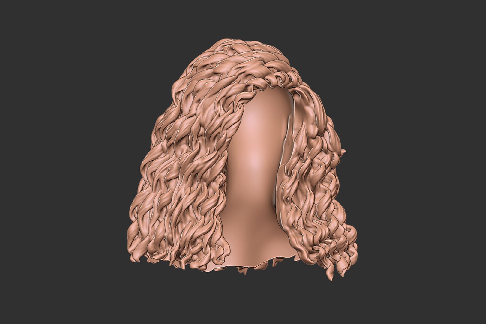 3D Hair 39 Model - TurboSquid 1921466
