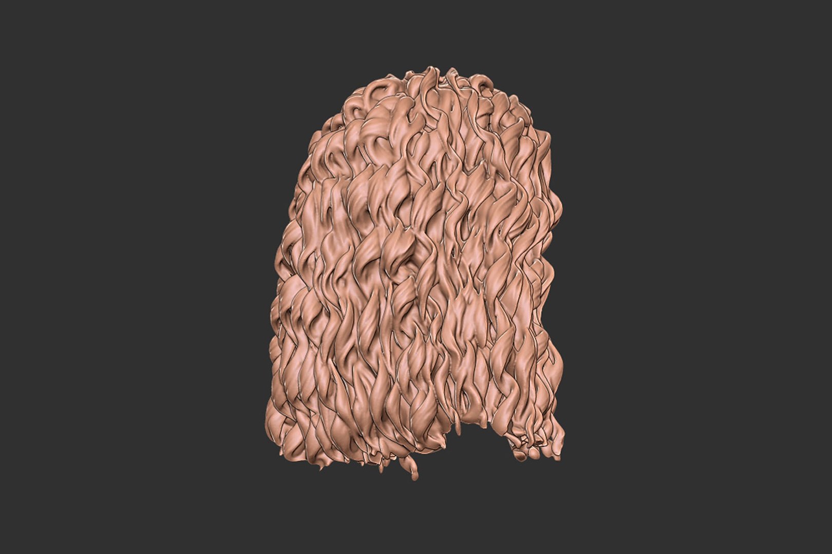 3D Hair 39 Model - TurboSquid 1921466