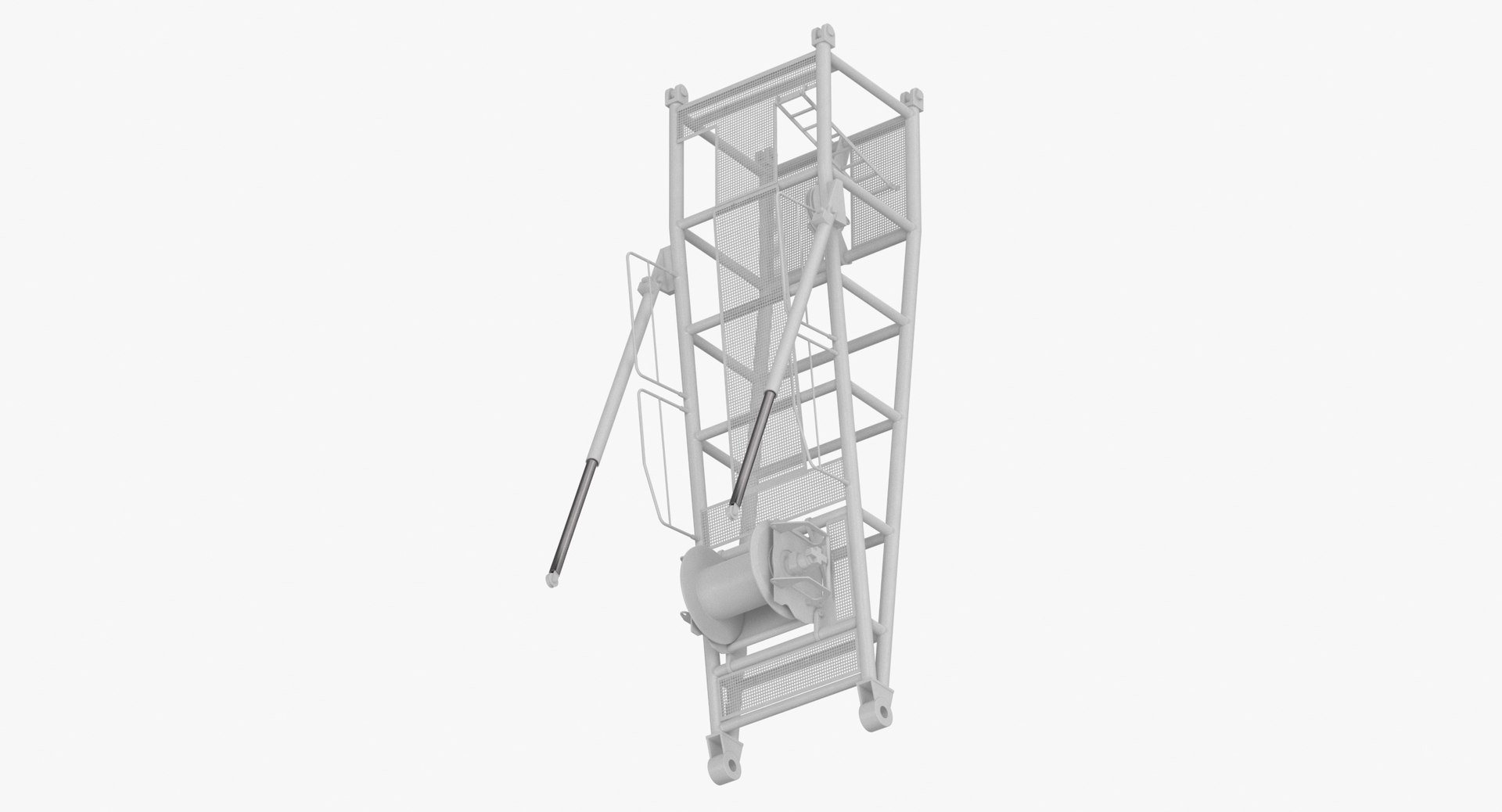 Crane D Pivot Section 3D Model - TurboSquid 1680130