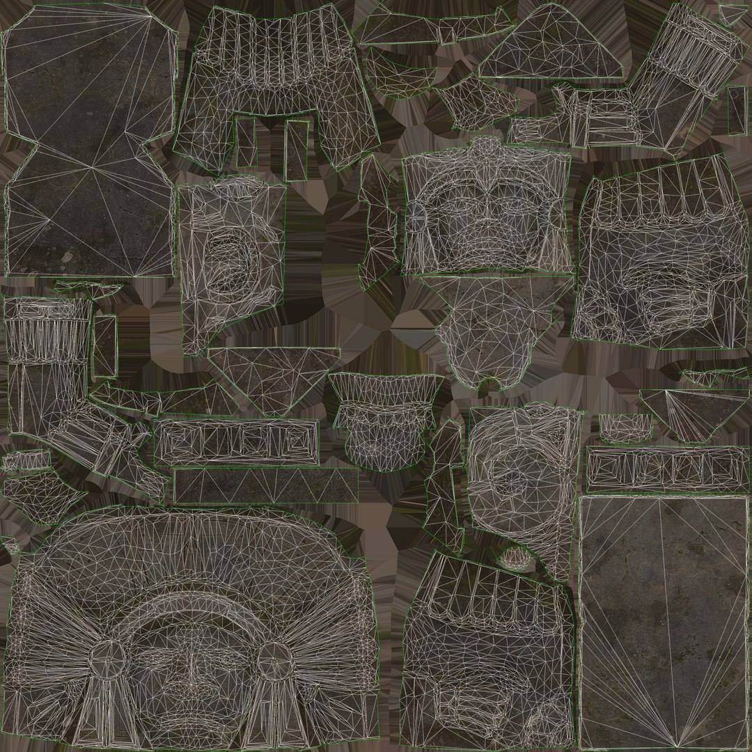 3D Statue Aztec Medicine Man Model - TurboSquid 2216384