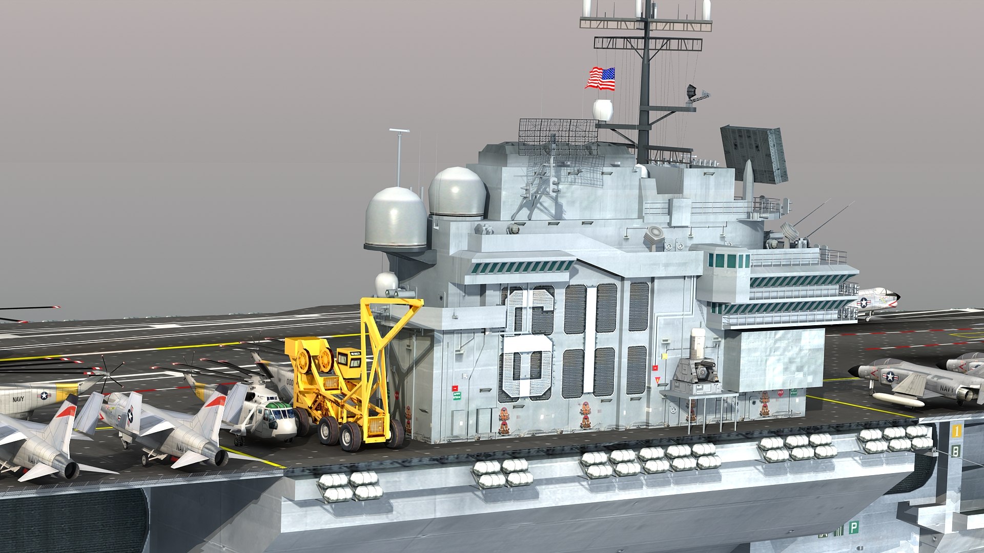 USS Ranger CV-61 model - TurboSquid 1880434