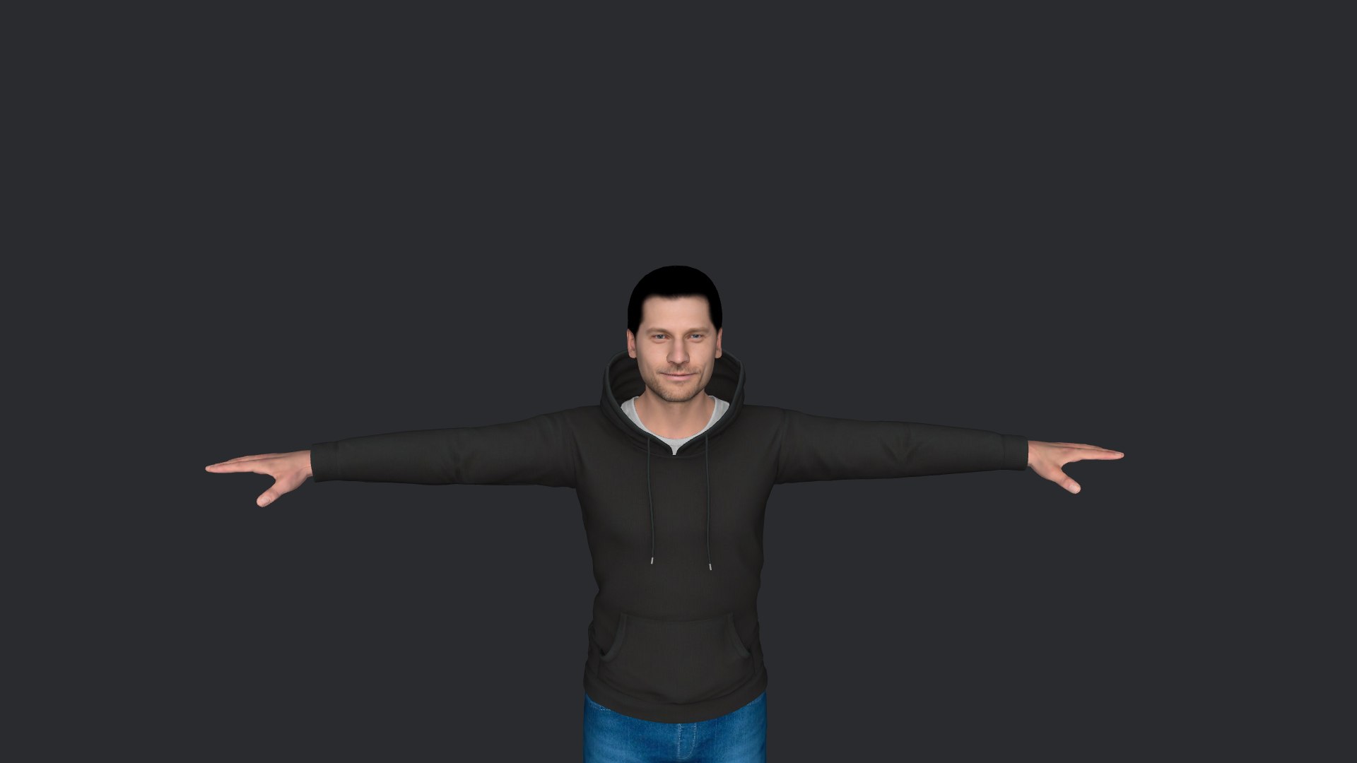 3D Model Nikolaj Coster Waldau Hyper Realistic Full Body Fully Rigged ...