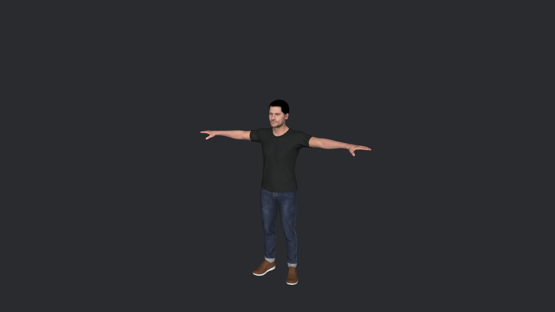 3D Model Nikolaj Coster Waldau Hyper Realistic Full Body Fully Rigged ...