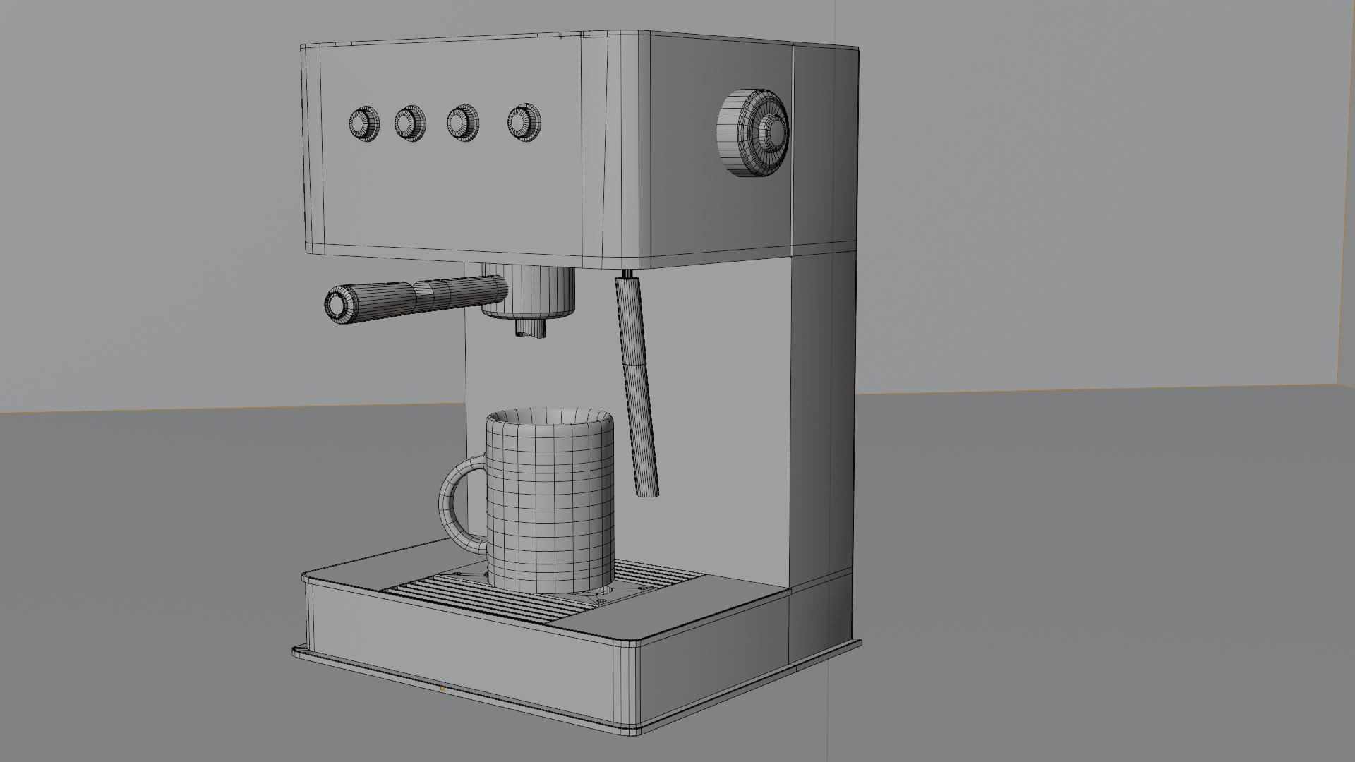 Coffee machine 3D - TurboSquid 1908027