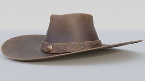 Download 3D Cowboy Hat Blender Models - TurboSquid