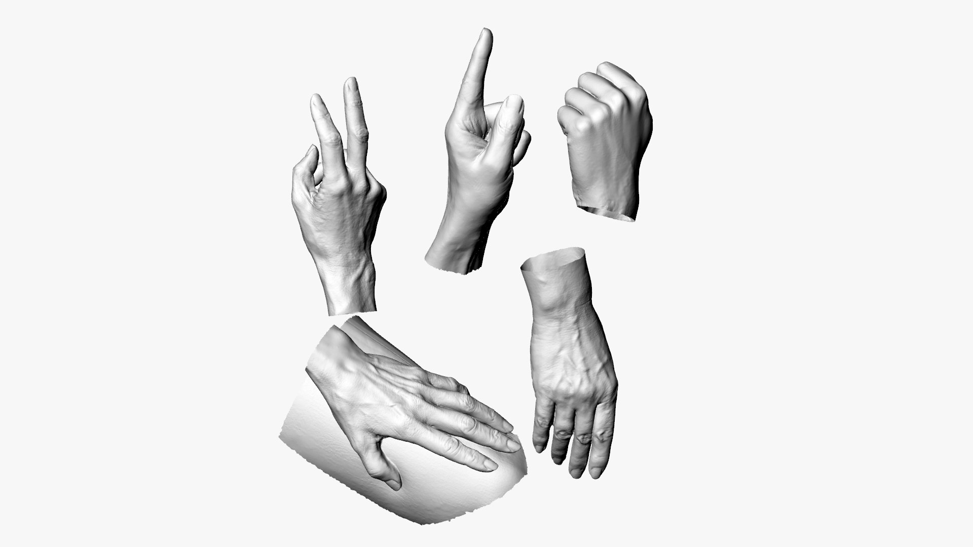 Hands 7 3D - TurboSquid 1810028