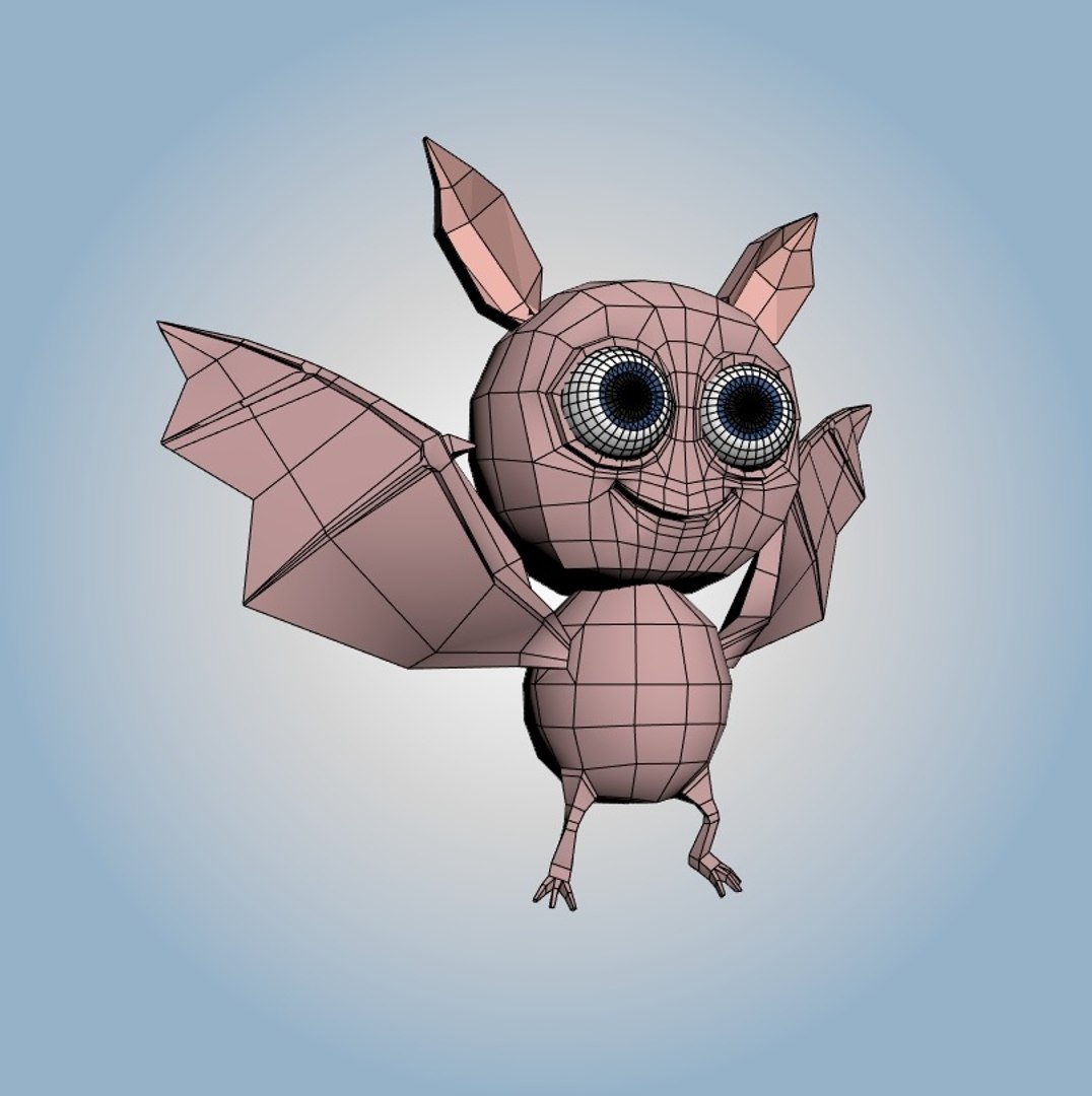 Bat 3D Model - TurboSquid 1811225