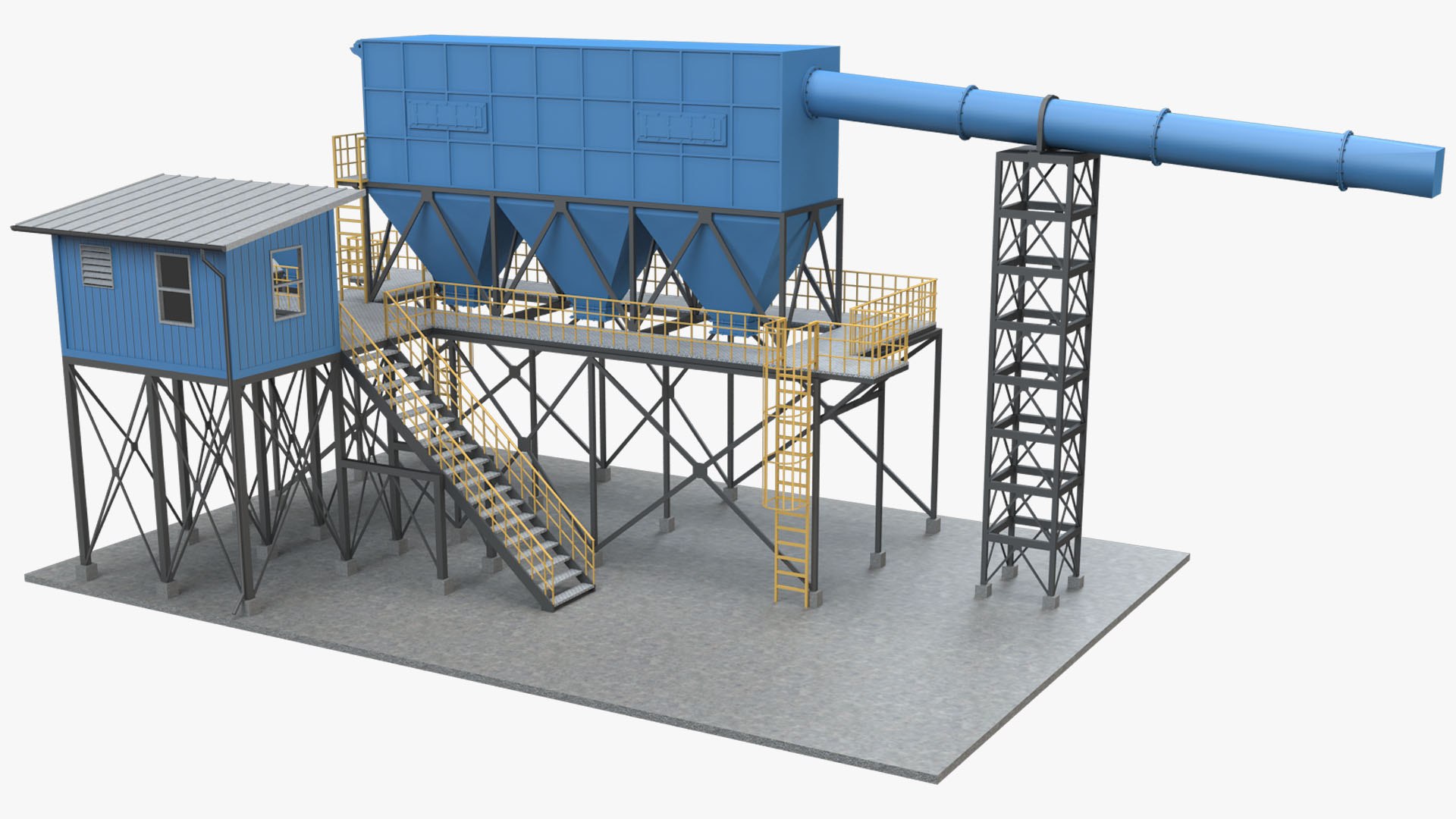 3D Industrial Element 3 Model - TurboSquid 1512369
