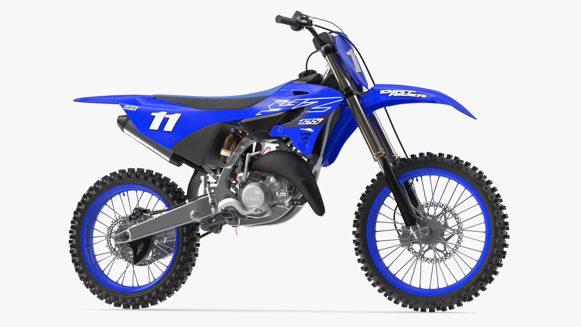 Yamaha YZ125 2022 3D model - TurboSquid 1911758