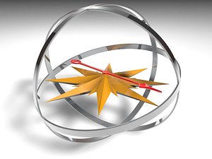 Compass Rose 3D Models for Download | TurboSquid