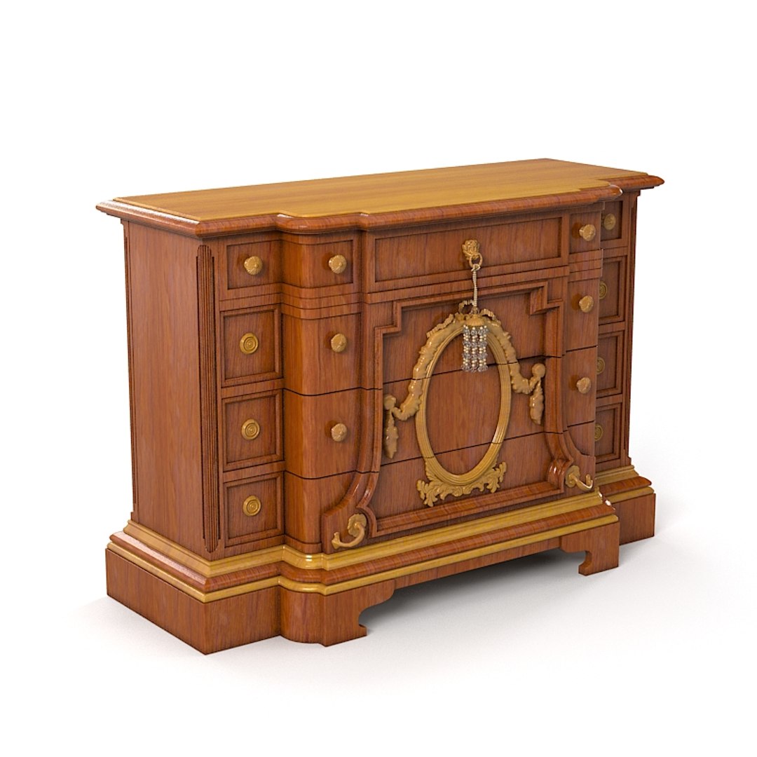 Provasi Chest Drawers 3d Max