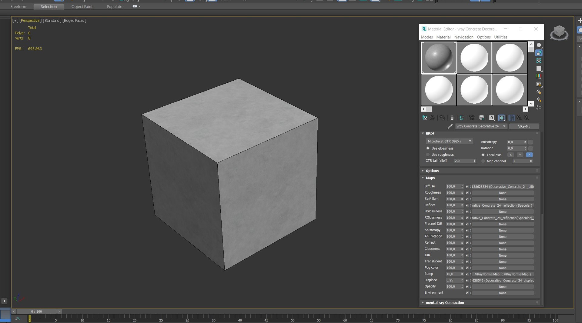 Decorative Concrete 24 3D Model - TurboSquid 1870921