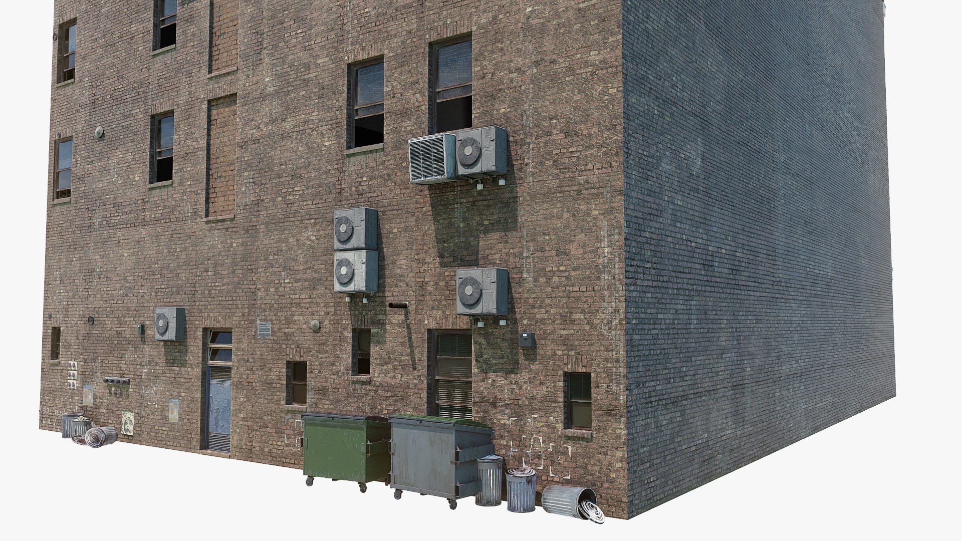 Williams Block - Brick 03 3D Model - TurboSquid 2227659