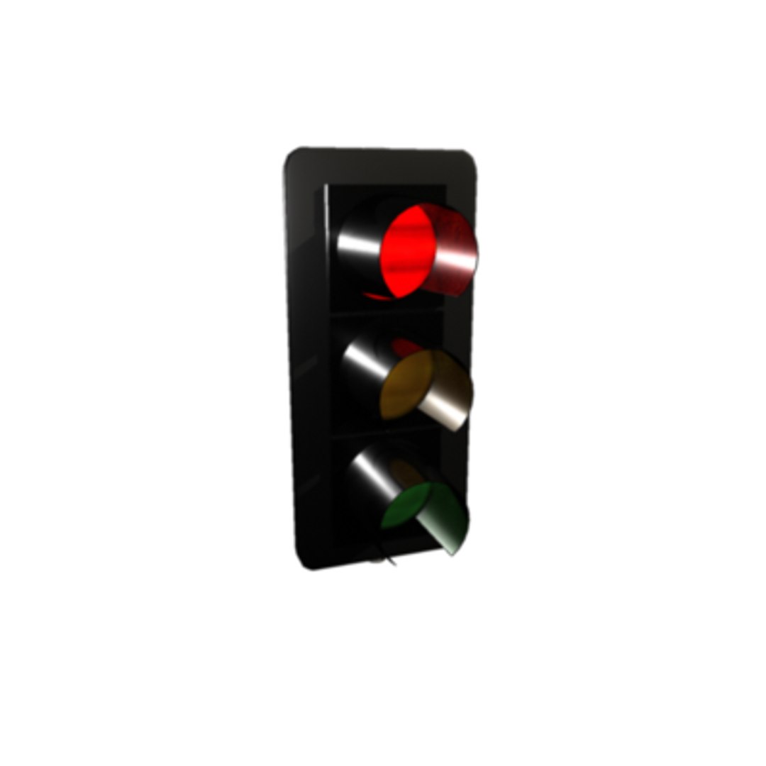 3d Traffic Light